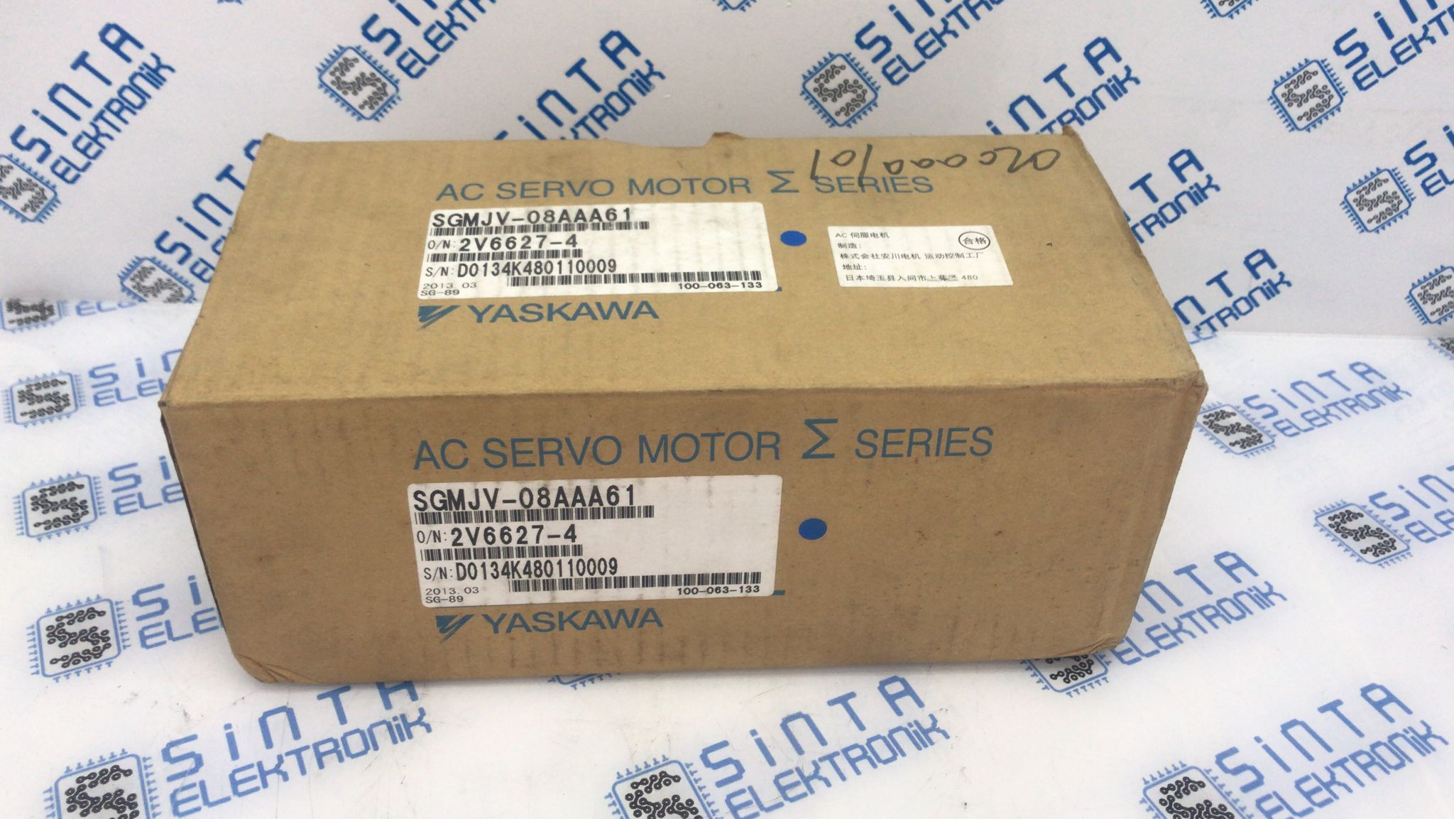YASKAWA SGMJV-08AAA61 SERVO MOTOR - Sinta Elektronik